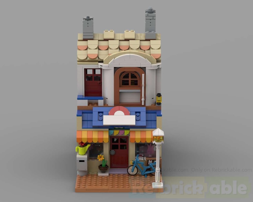 LEGO MOC 77050 Nook's Downtown Cranny and Rosie's Loft by McFarnsworth ...