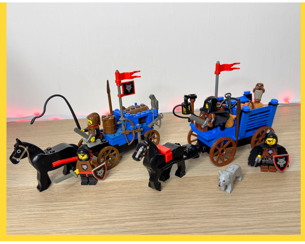 LEGO MOC-206799 LEGO 6038 Wolfpack Renegades Wagon Remake Moc - Lego ...