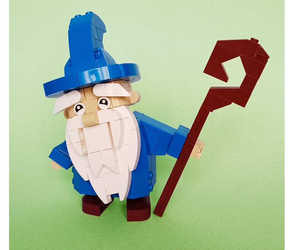 LEGO MOC-206811 Cute Wizard by NikiFilik | Rebrickable - Build with LEGO