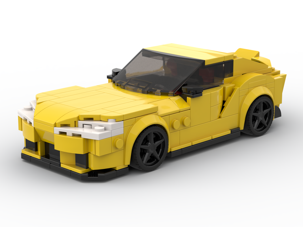 LEGO MOC Toyota GR Supra - Front End / Headlights Fix (76901) by szabo ...