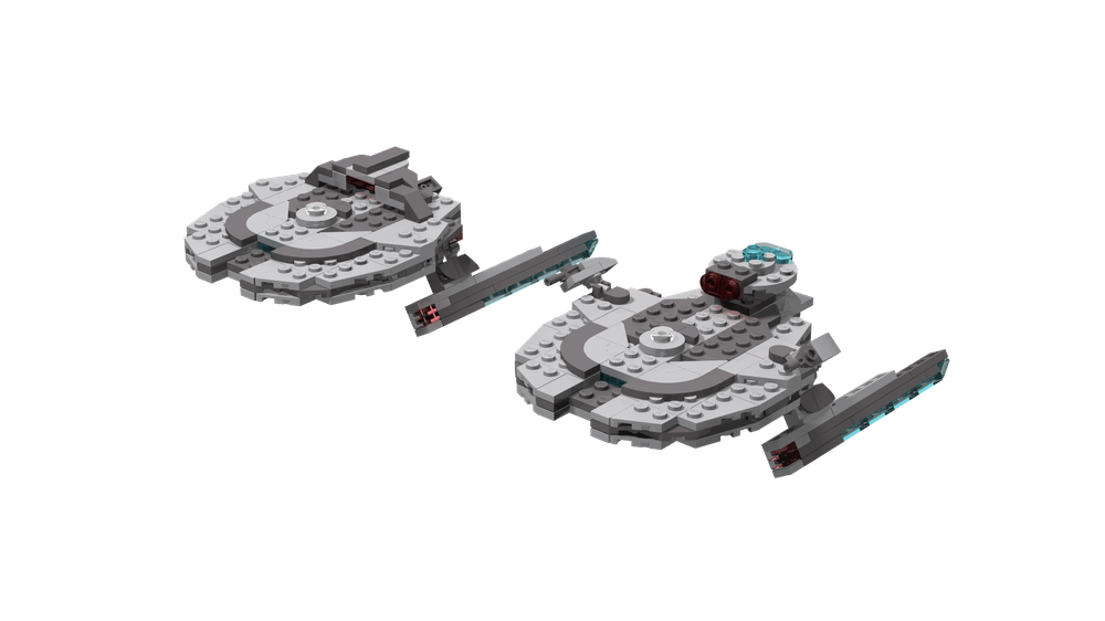 LEGO MOC Reliant-Class and Bozeman-Class 25th Century Miranda-Type ...