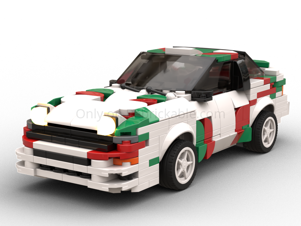 LEGO MOC Toyota Celica-KANKKUNEN's 1993 GT-Four (5th Gen/ST-185 ...