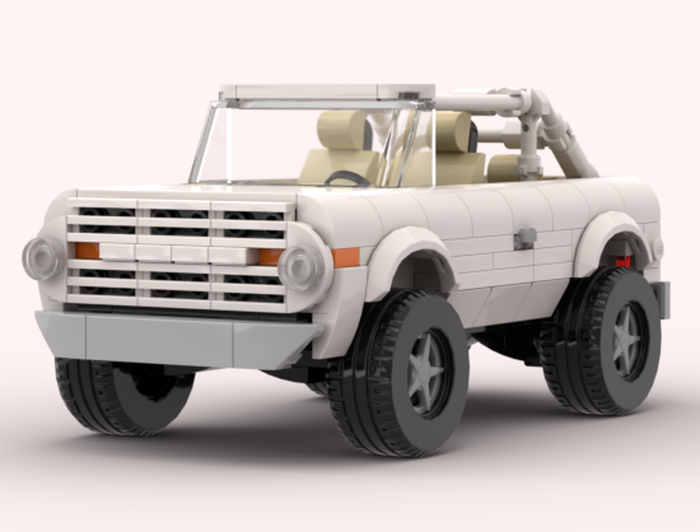 LEGO MOC '66 Ford Bronco by Euro Trash Bricks | Rebrickable - Build ...