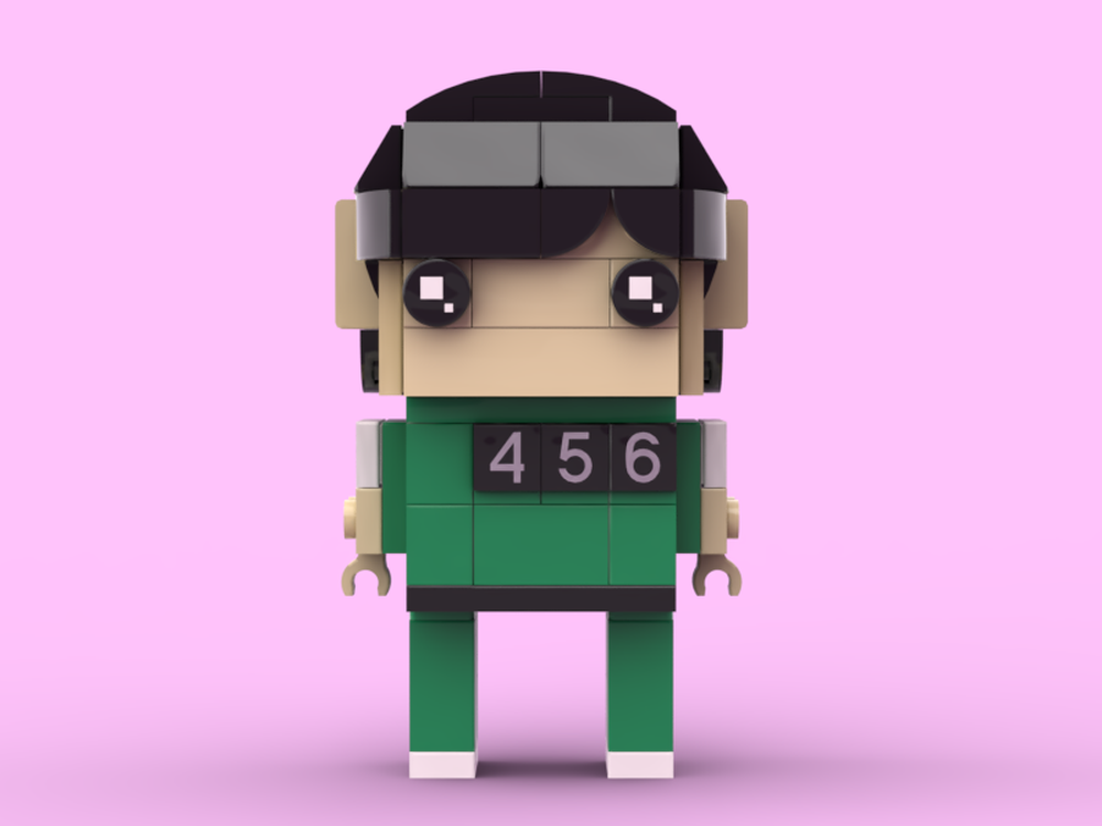 LEGO MOC Squid Game Brickheadz - Player 456 by FinallyFlor ...