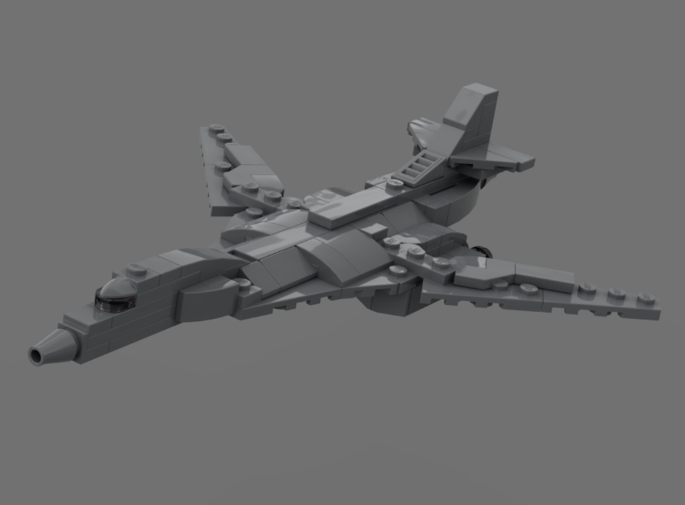 LEGO MOC-206856 Rockwell B-1 Lancer by Fighterjetfan15 | Rebrickable ...