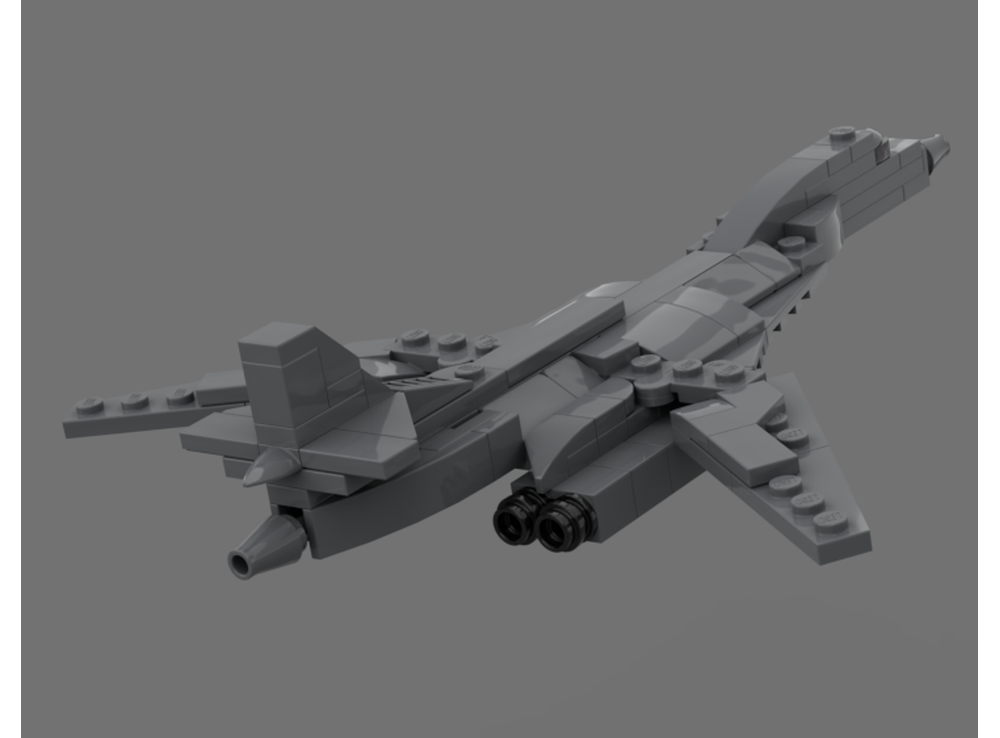 LEGO MOC Rockwell B-1 Lancer by Fighterjetfan15 | Rebrickable - Build ...