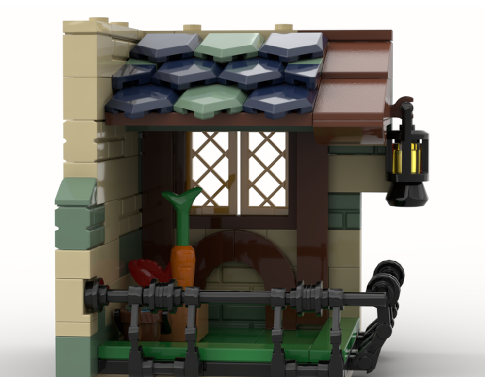 LEGO MOC Horse Stable Habitat by KIrene | Rebrickable - Build with LEGO