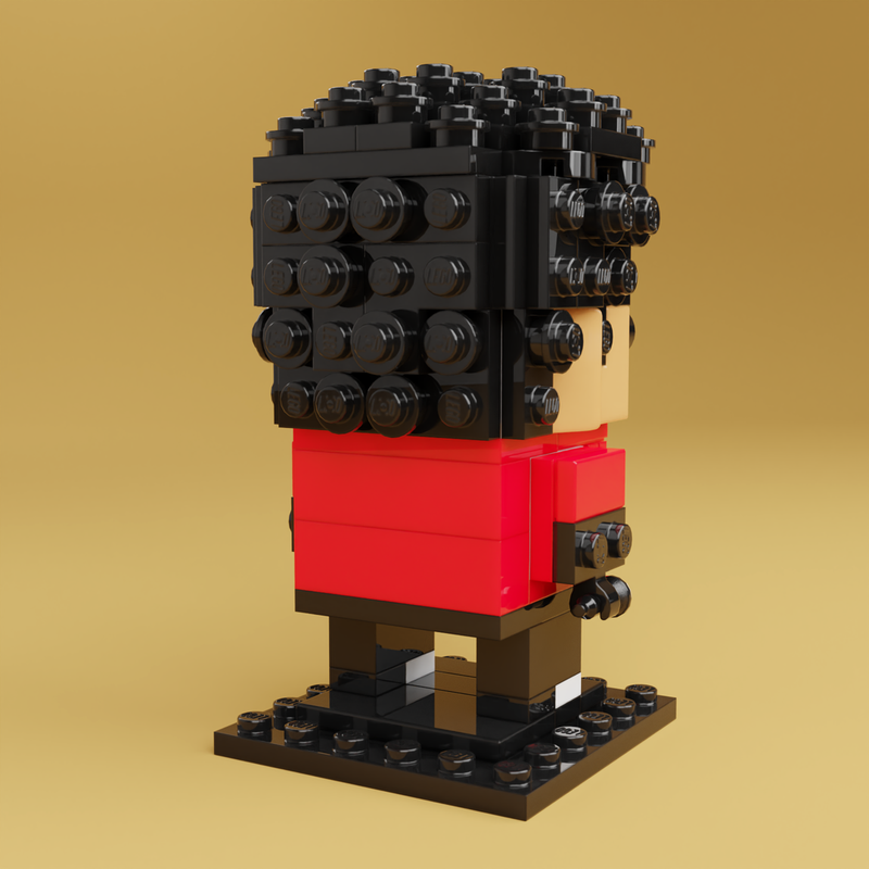 LEGO MOC The Weeknd Custom Brickheadz by IconicBrix | Rebrickable ...