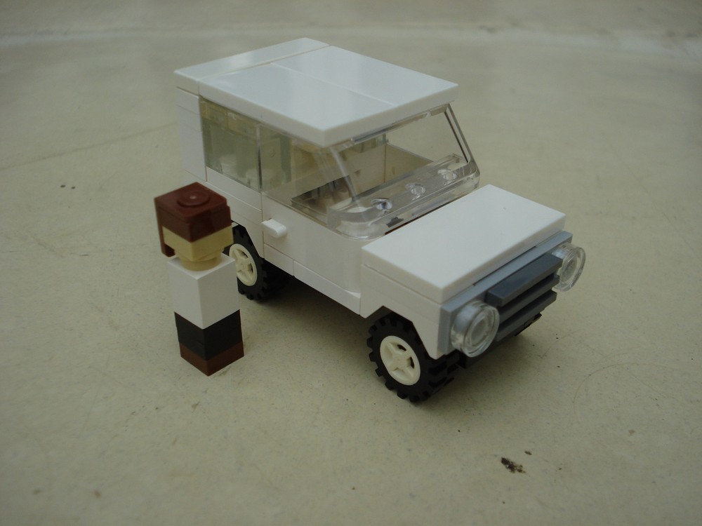 LEGO MOC Mini Land Rover by Nicole1 | Rebrickable - Build with LEGO