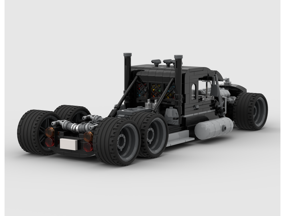 LEGO MOC 1986 Peterbilt 359 'The Cathedral' by toms8wides | Rebrickable ...