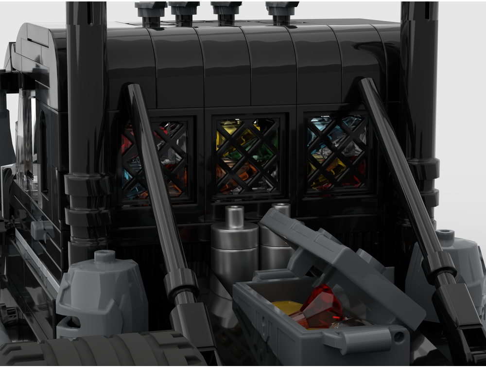 LEGO MOC 1986 Peterbilt 359 'The Cathedral' by toms8wides | Rebrickable ...