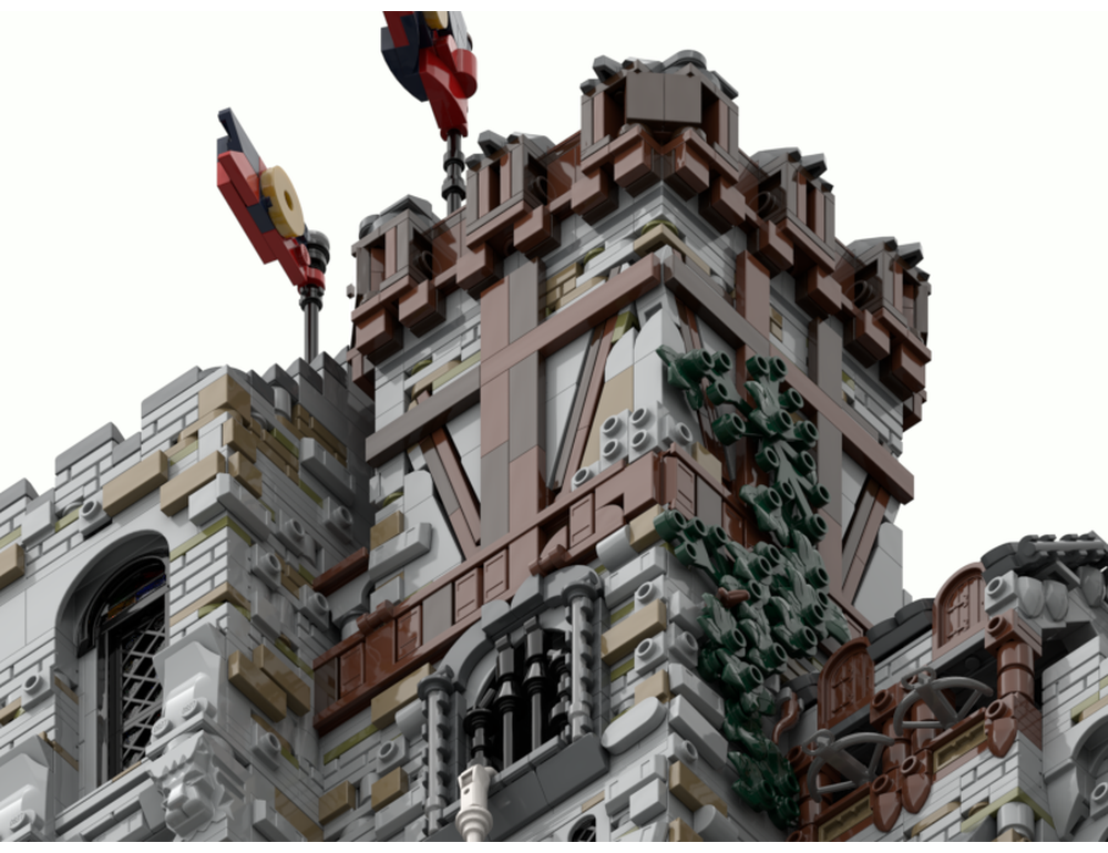 Lego Moc Medieval Castle By Pontusgehrmannmocs Rebrickable Build