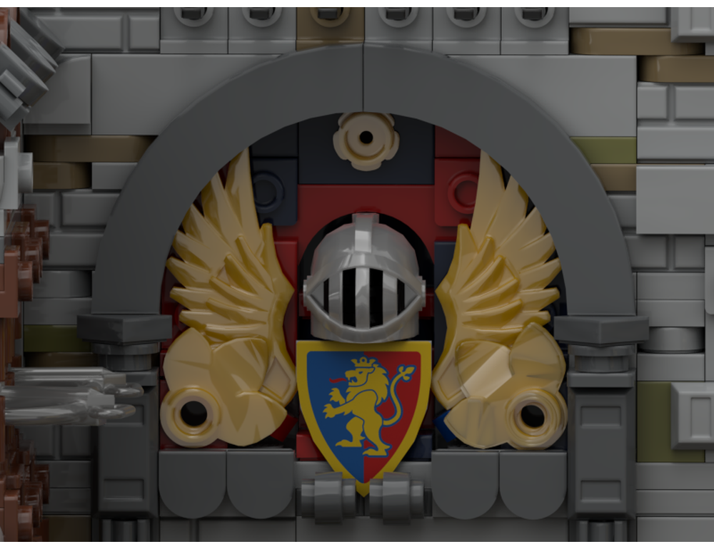 Lego Moc Medieval Castle By Pontusgehrmannmocs Rebrickable Build