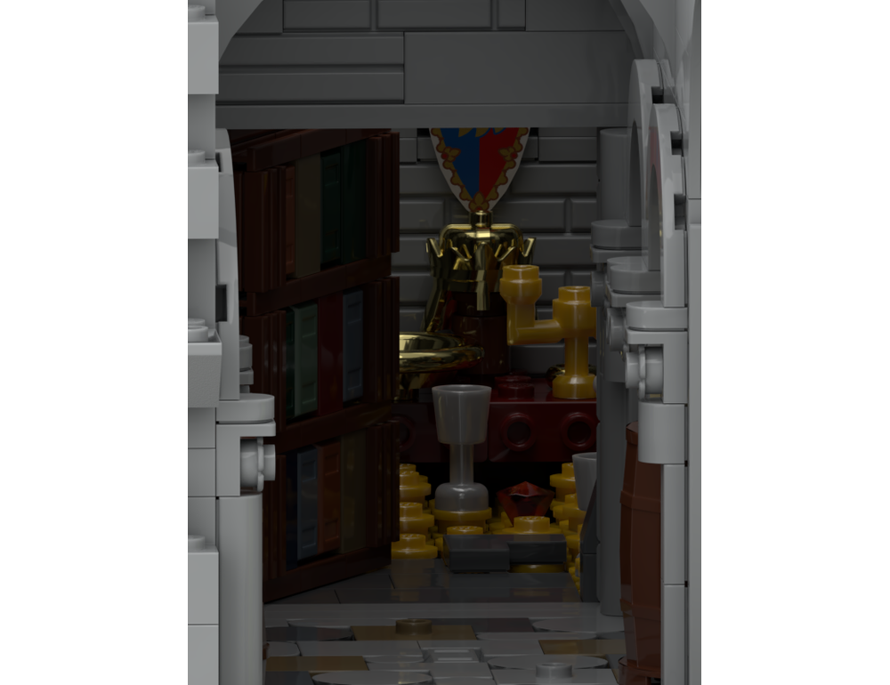 Lego Moc Medieval Castle By Pontusgehrmannmocs Rebrickable Build