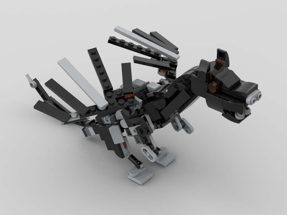 LEGO MOC 76912 - Master TorettWu's Black Dragon by KlintIsztvud ...