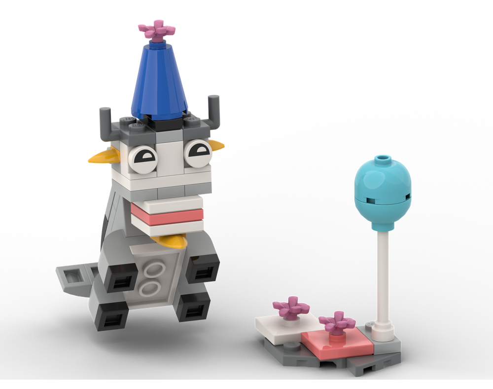 LEGO MOC Birthday Goat by siffer | Rebrickable - Build with LEGO
