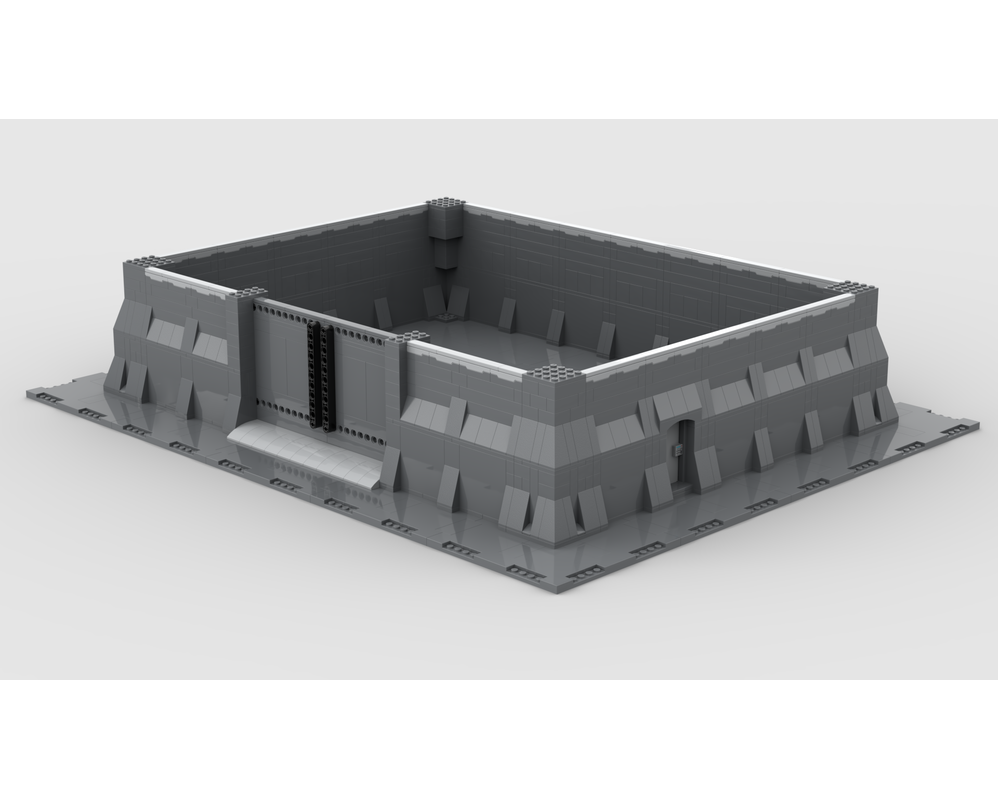 LEGO MOC Imperial wall - Door by mmskywalker | Rebrickable - Build with ...