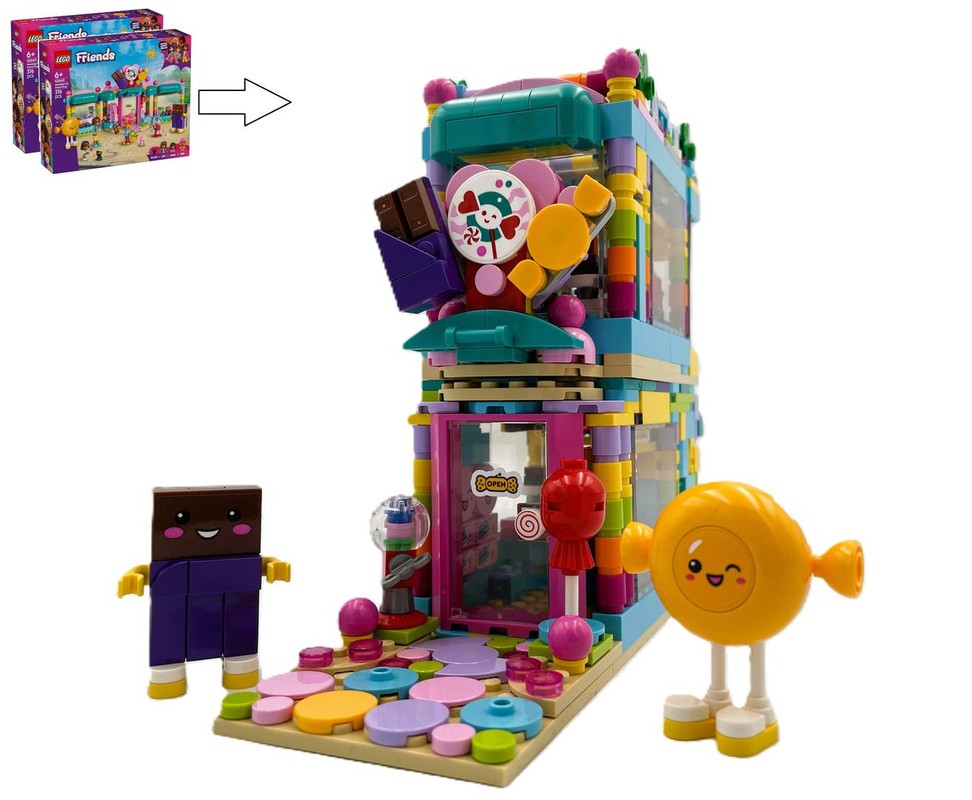LEGO MOC Sweet Shop Modular Alternate build of 2x42649 Heartlake City ...