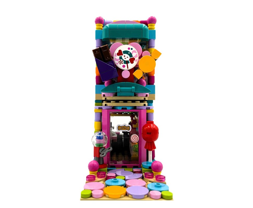LEGO MOC-206899 Sweet Shop Modular Alternate build of 2x42649 Heartlake ...