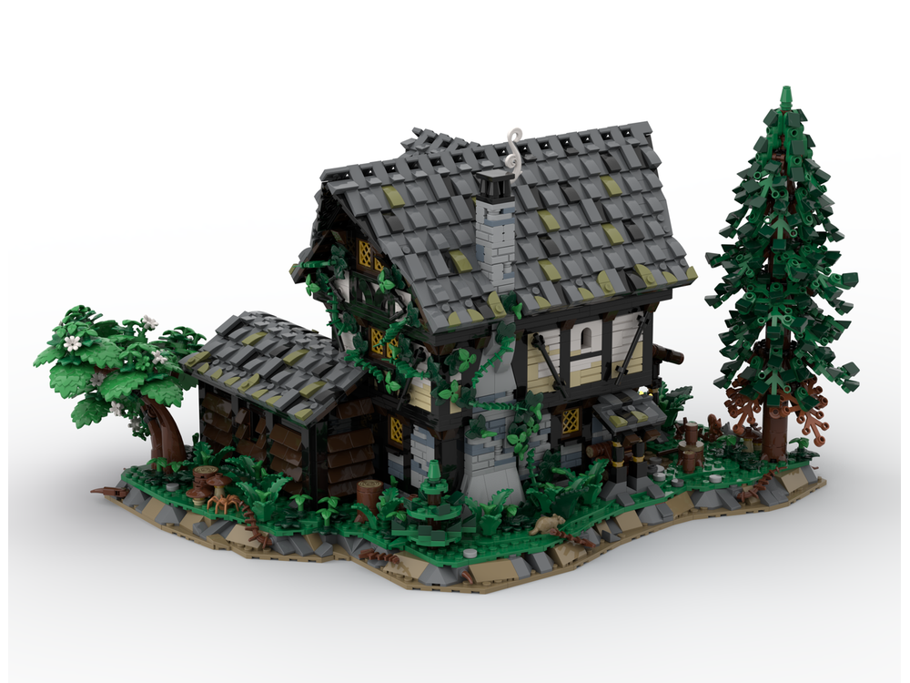 LEGO MOC The Ragged Crow Inn by Brickjester | Rebrickable - Build with LEGO