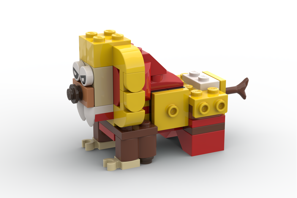 LEGO MOC-206902 30670 Lion by Nequmodiva | Rebrickable - Build with LEGO