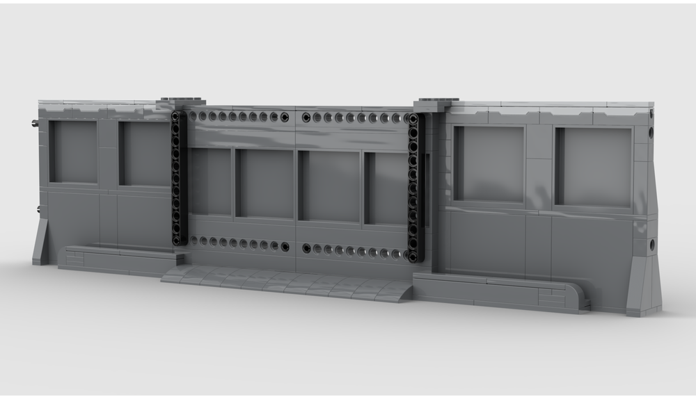 LEGO MOC-206905 Imperial Wall - Gate by mmskywalker | Rebrickable ...