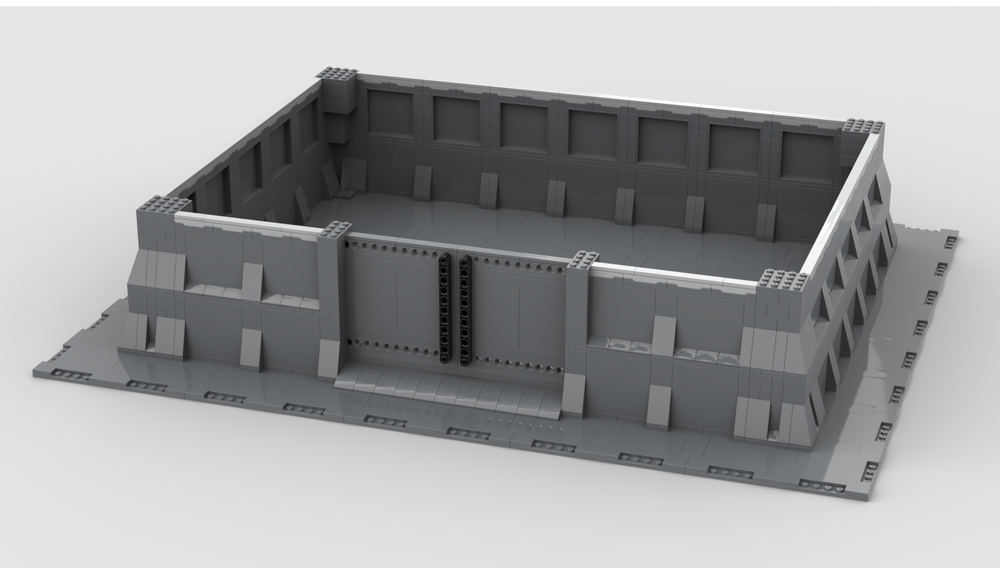 LEGO MOC-206905 Imperial Wall - Gate by mmskywalker | Rebrickable ...