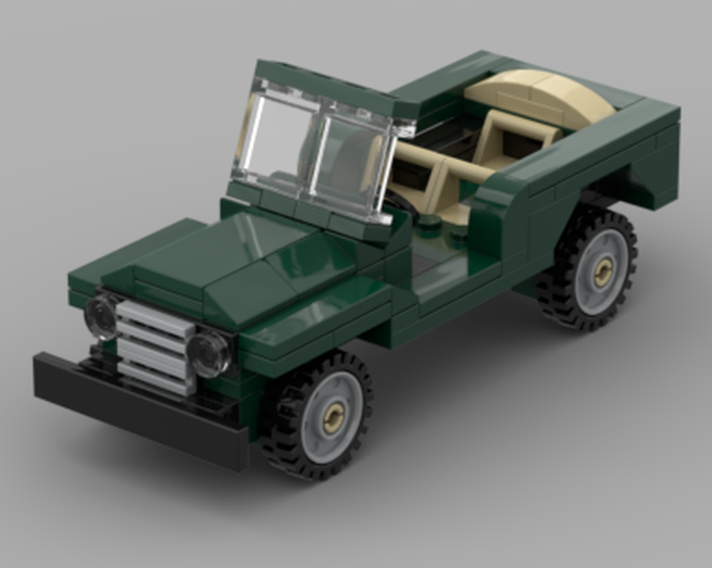 LEGO MOC Willys Jeep by leeggoo_Creator | Rebrickable - Build with LEGO