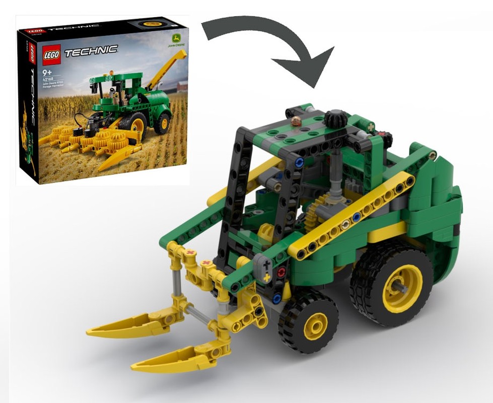 LEGO MOC 42168 model B - Compact loader by XaeroZKota | Rebrickable ...