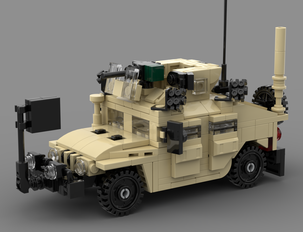 LEGO MOC M1114 Up-Armored HA (Heavy) by Peachman101 | Rebrickable ...