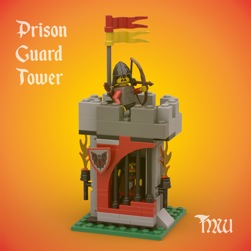 LEGO MOC Prison Guard Tower by majistos.workshop | Rebrickable - Build ...