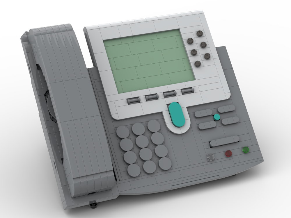 LEGO MOC Classic IP Phone by giorci73 | Rebrickable - Build with LEGO