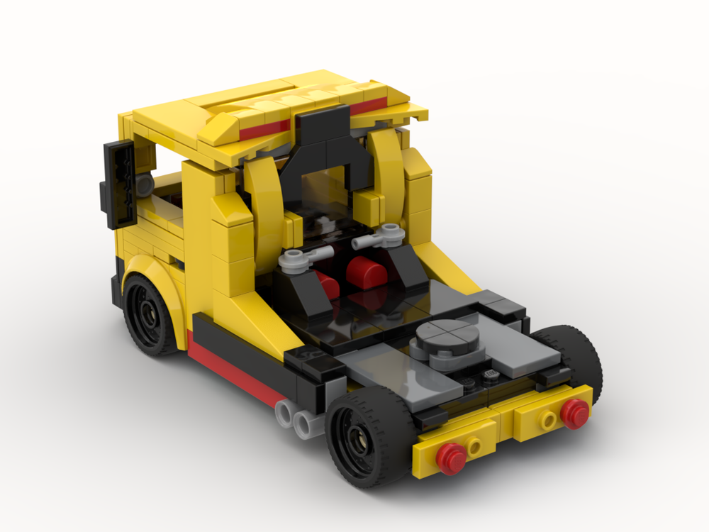 LEGO MOC 76901 - Truck by KlintIsztvud | Rebrickable - Build with LEGO