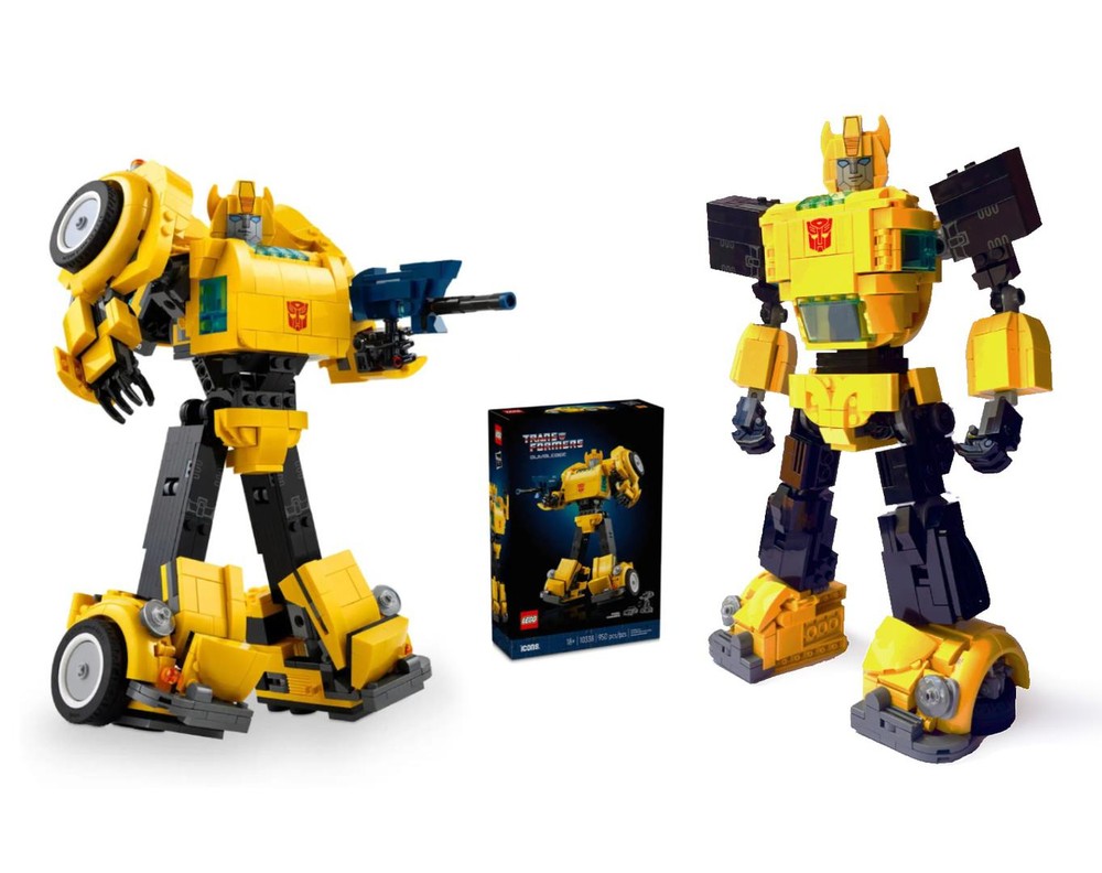 LEGO MOC Bumblebee G1 Robot Mode 10338 Alt Build by WillsBuilds ...