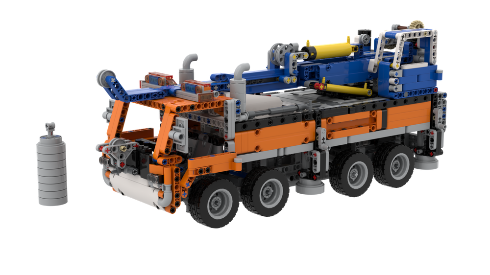 LEGO MOC 42128 Mobile crane by RinivanDongen | Rebrickable - Build with LEGO