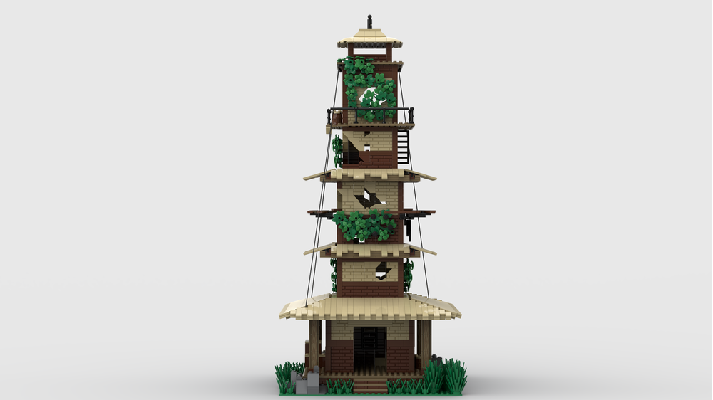 LEGO MOC-206938 Far Cry 4 Radio Tower by Quczi142 | Rebrickable - Build ...