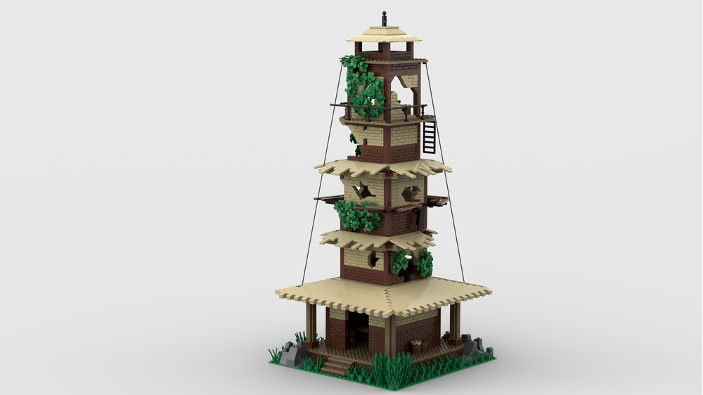 LEGO MOC-206938 Far Cry 4 Radio Tower by Quczi142 | Rebrickable - Build ...