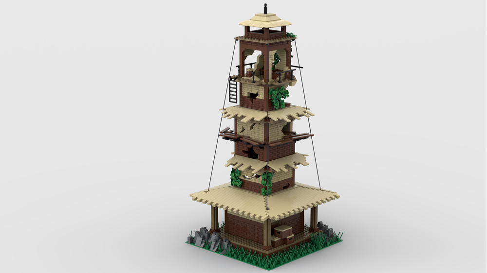 LEGO MOC-206938 Far Cry 4 Radio Tower by Quczi142 | Rebrickable - Build ...