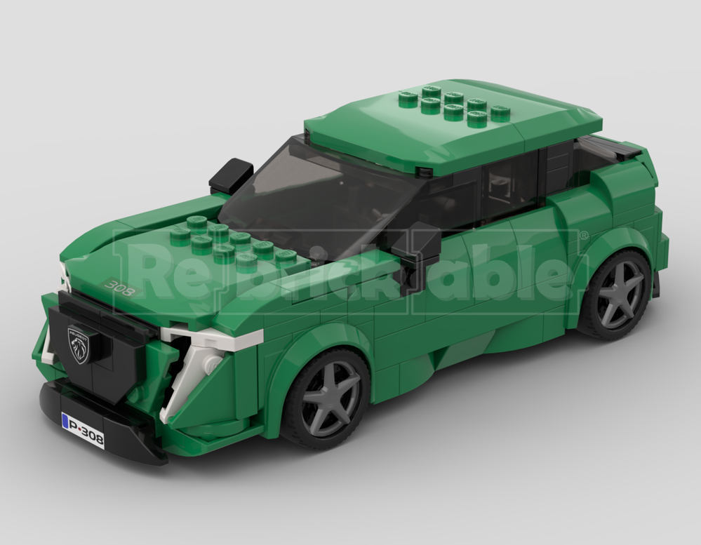 LEGO MOC Peugeot 308 III P5 Hatchback by kjuraszek | Rebrickable ...