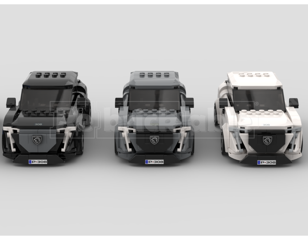 LEGO MOC Peugeot 308 III P5 Hatchback by kjuraszek | Rebrickable ...