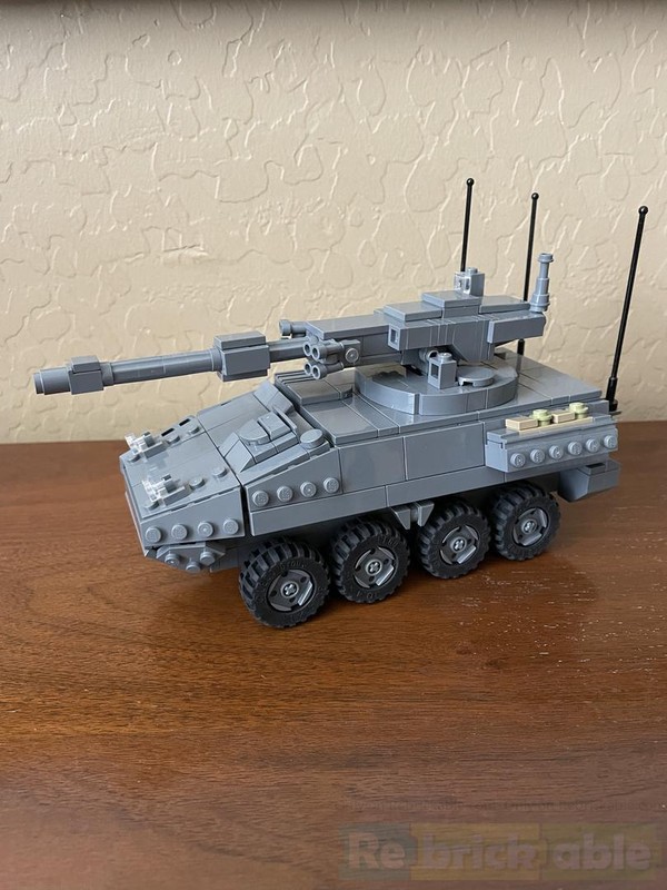 LEGO MOC M1128 Stryker by LKBuilds | Rebrickable - Build with LEGO
