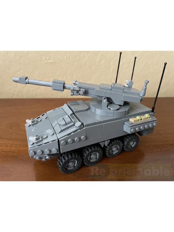 LEGO MOC M1128 Stryker by LKBuilds | Rebrickable - Build with LEGO
