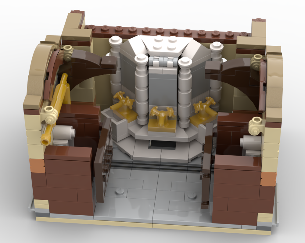 LEGO MOC Hogwarts: Girls' Bathroom (Modular 2024/25) by Alazon ...