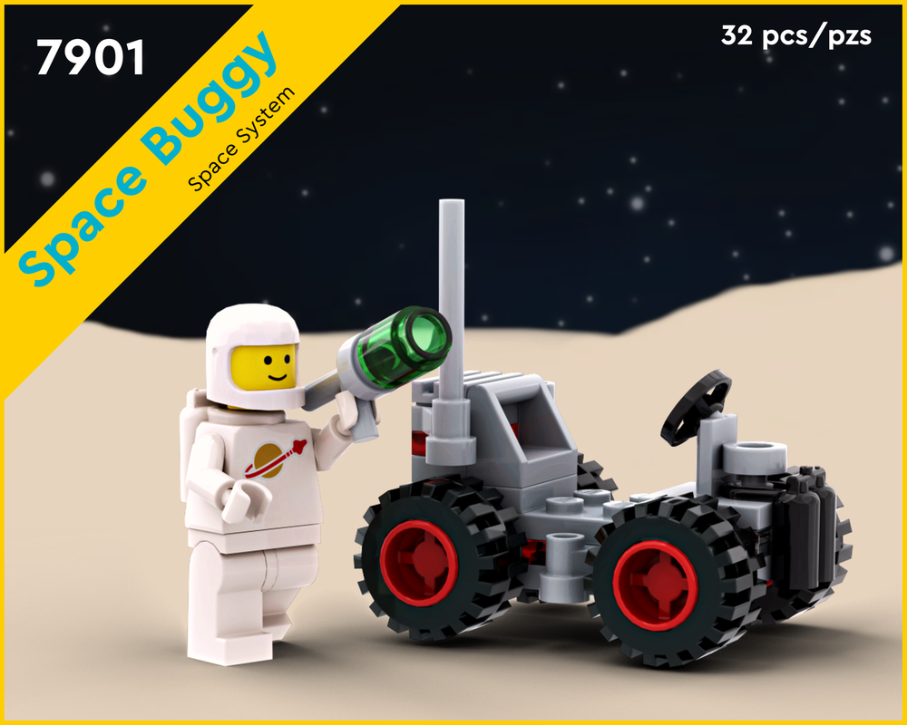 LEGO MOC Space Buggy by Tubi_Rock_V | Rebrickable - Build with LEGO