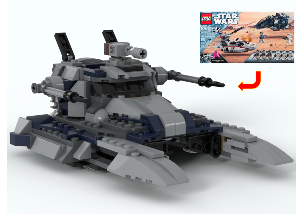 LEGO MOC 40755 TX-130 Imperial - Alternate Build by Will_Crafting ...