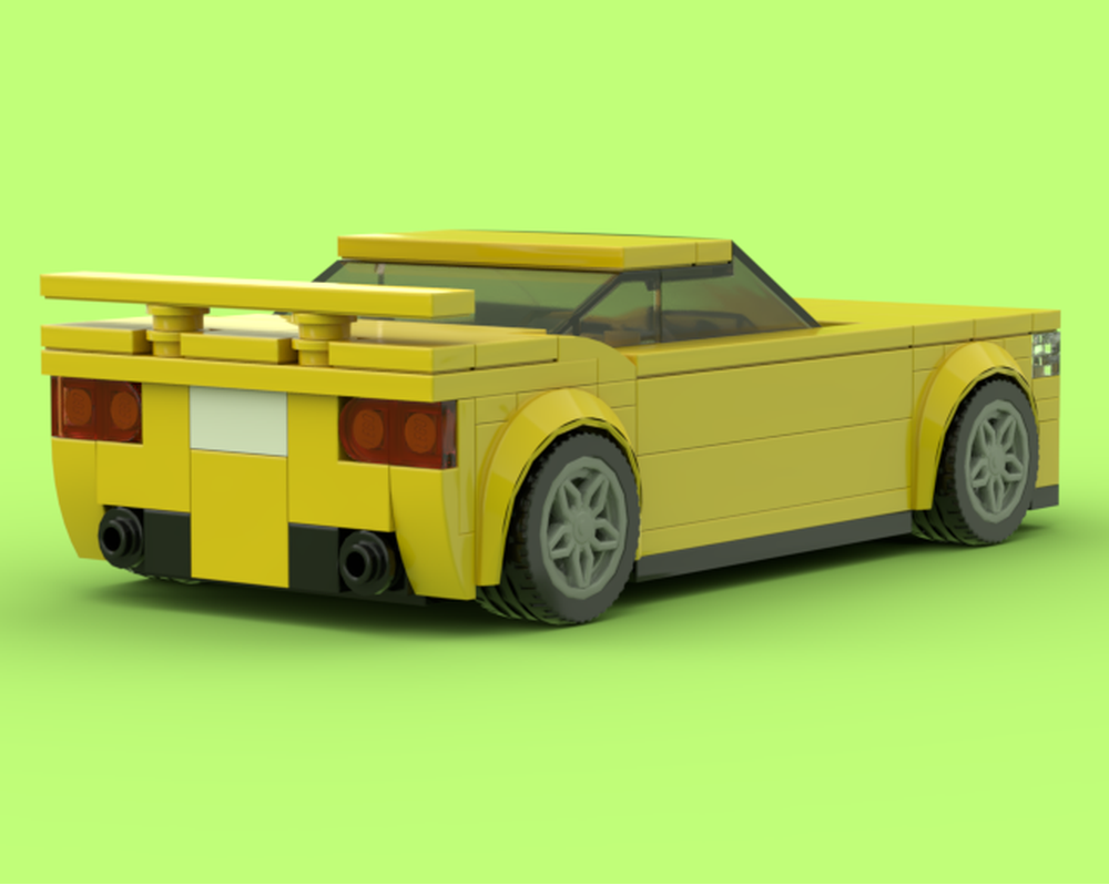 Lego Moc Chevrolet Camaro By Haydeez Rebrickable Build With Lego