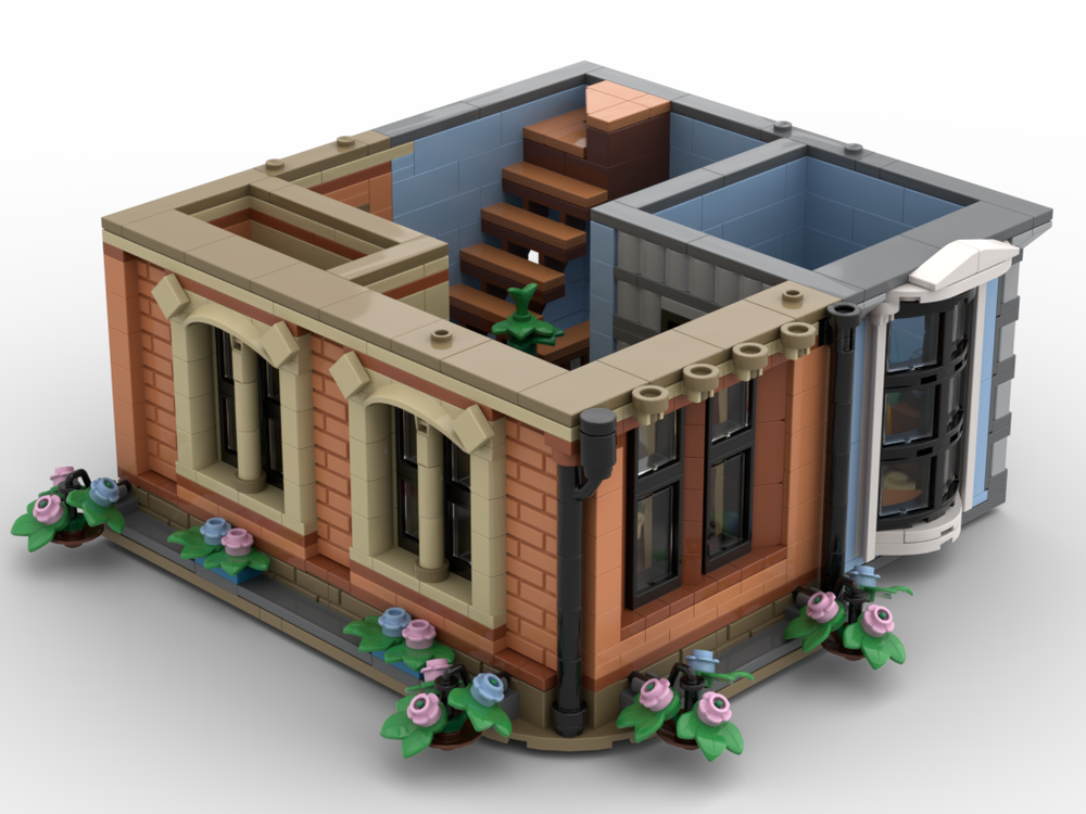 LEGO MOC-206980 Tudor Residential Floor by Brick Artisan | Rebrickable ...