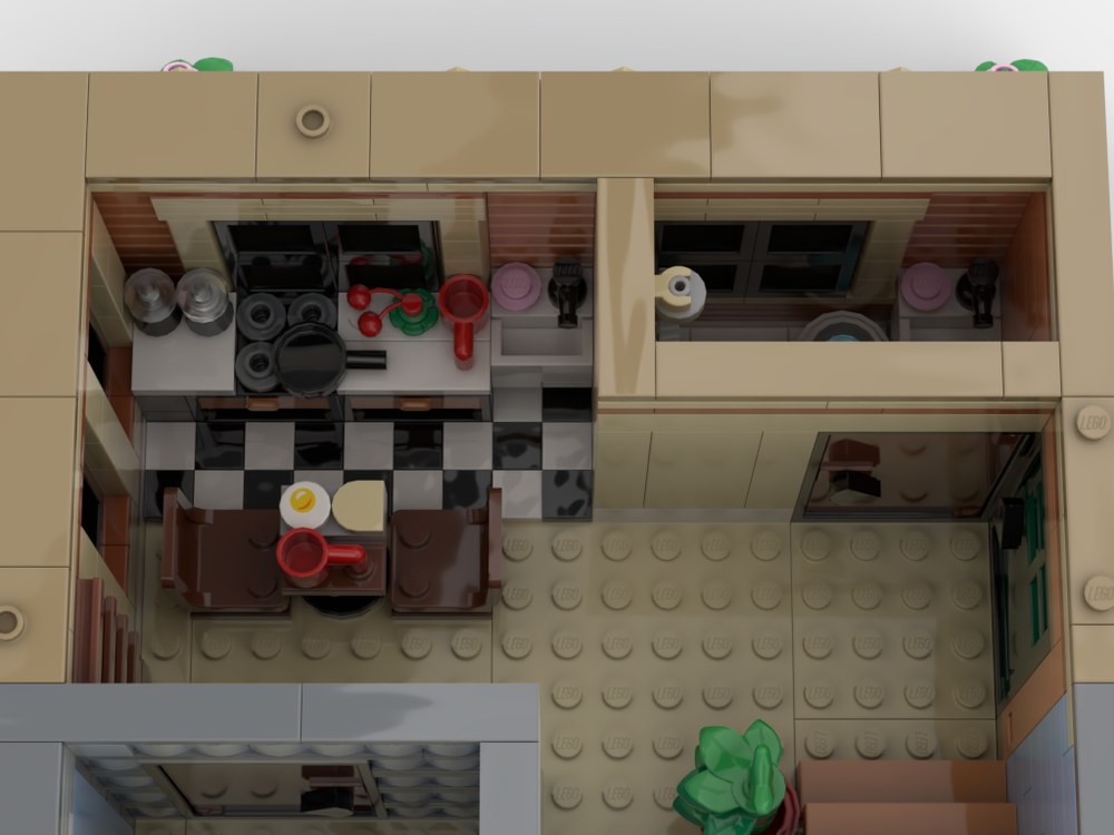 LEGO MOC-206980 Tudor Residential Floor by Brick Artisan | Rebrickable ...