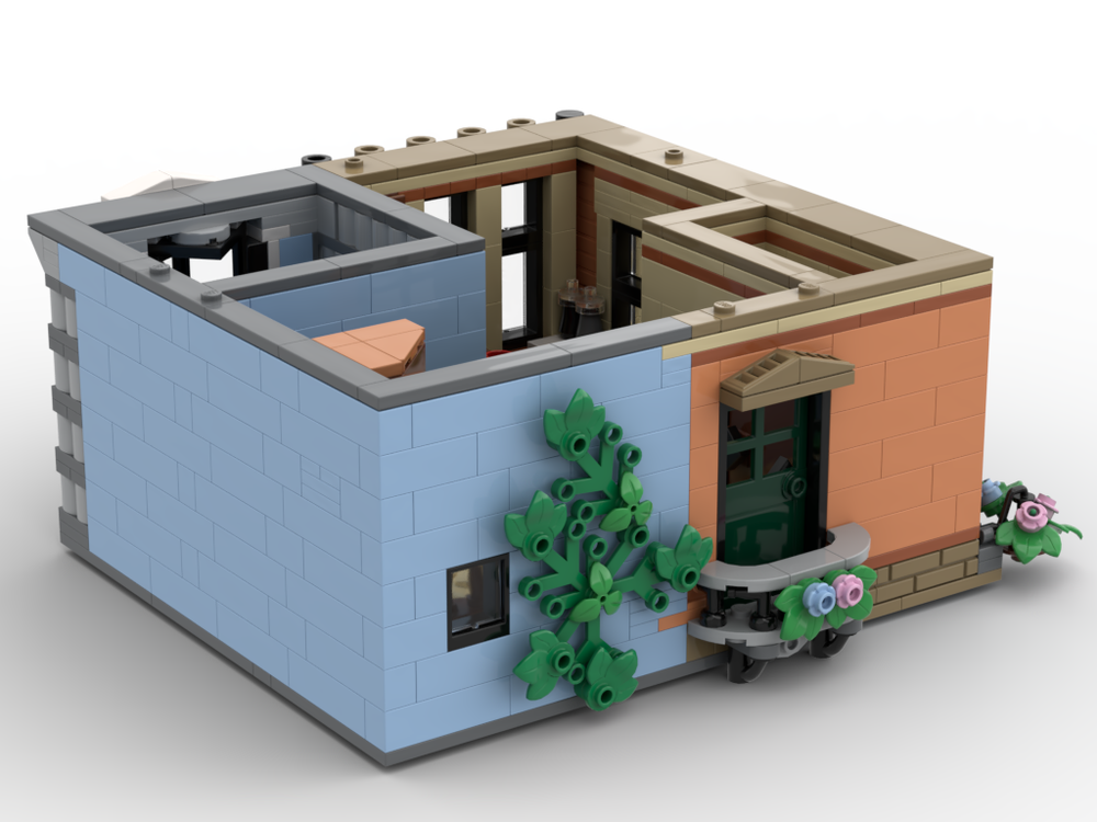 LEGO MOC-206980 Tudor Residential Floor by Brick Artisan | Rebrickable ...