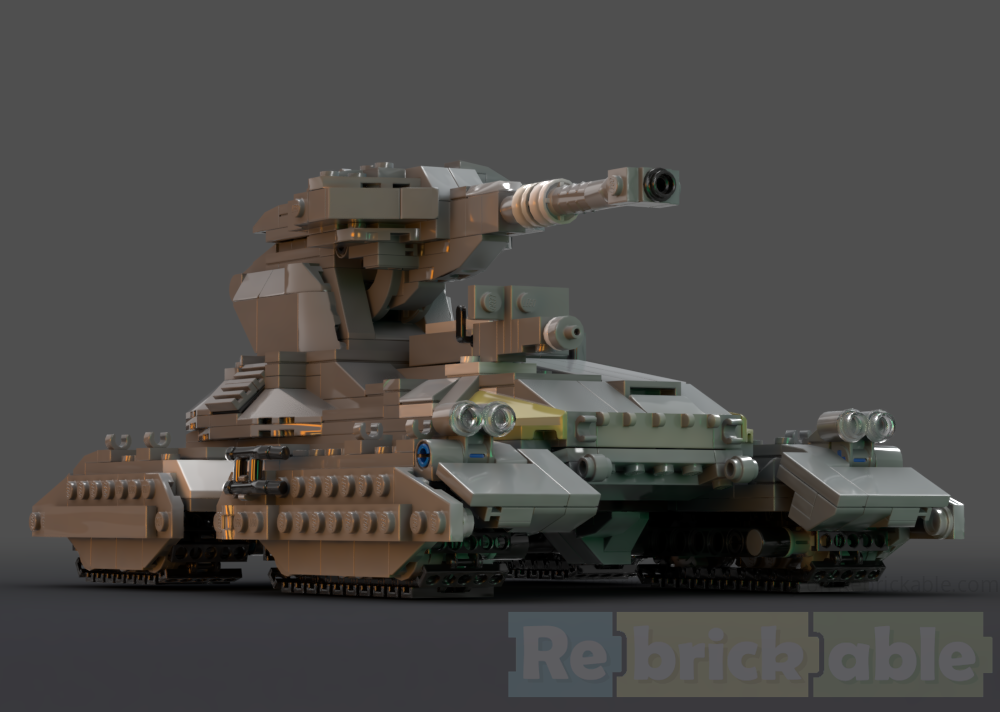 LEGO MOC M808C 'Scorpion' Main Battle Tank (Halo) by Builder Faber ...